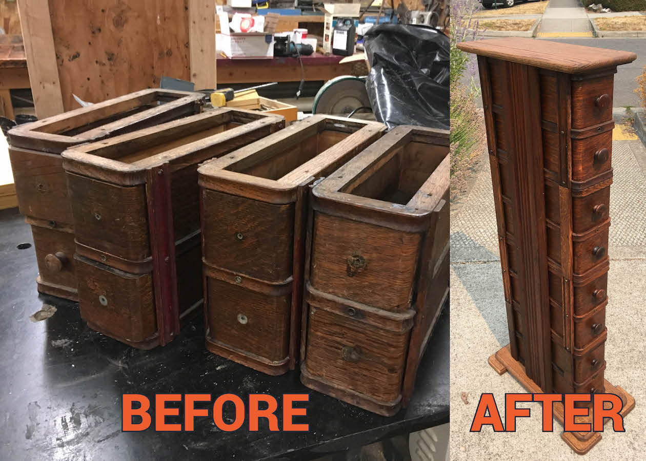 Refurbishing furniture takes time and effort. Here's why we do it.